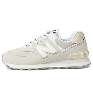 New Balance Unisex 574 V2 Familiar Ground Sneaker, White/Grey, 11 US Men