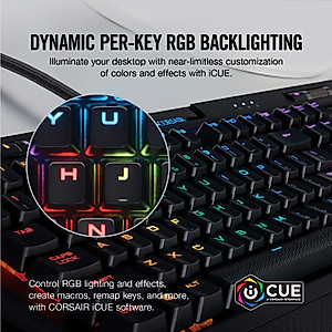 K70 RGB MK.2 Mechanical Gaming Keyboard â€” CHERRY MX Brown (Renewed)