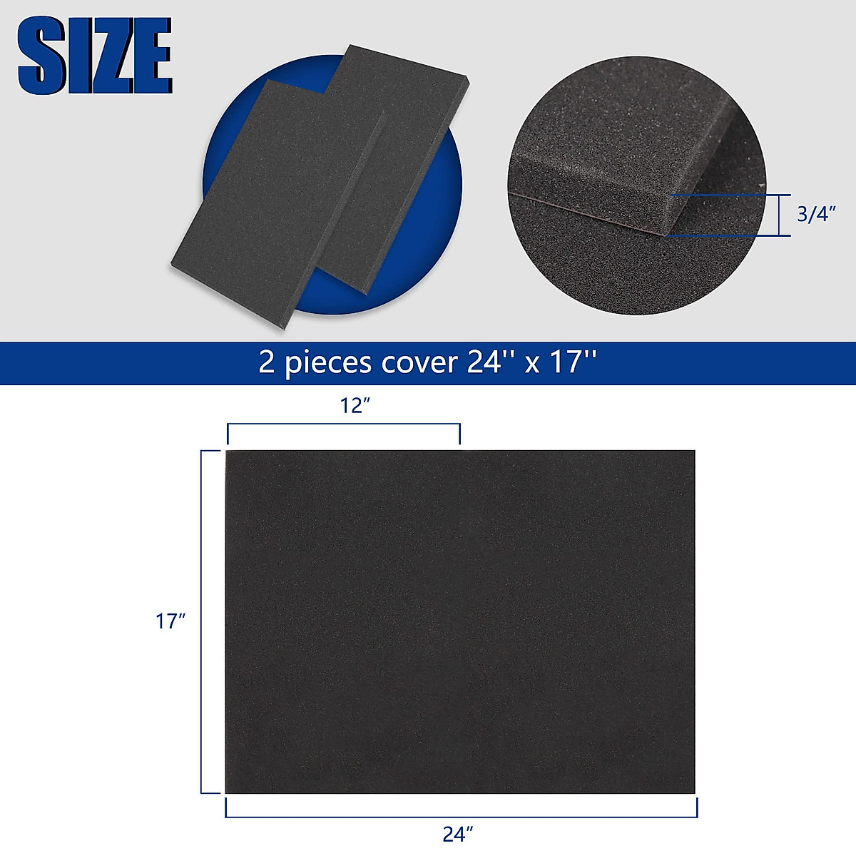 Wintcomfort Air Conditioner Drip Cushion, Stop Dropping Noise AC Rain Cover with Magnetic Backing