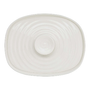 Portmeirion Butter Dish (White)