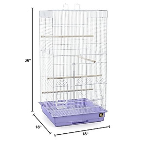 Prevue Pet Products SPECONO1818H-PB Tall Tiel Cage, Periwinkle Blue