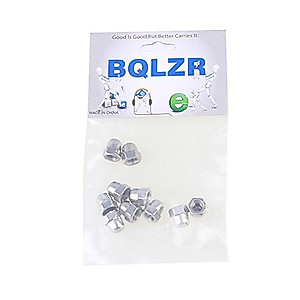 BQLZR 304 Stainless Steel Cap Acorn Hex Nut M6 Right Hand Threads Marine Replacement for 2007 XC90 Plate，Replacement for 2009 S-60 Pack of 10