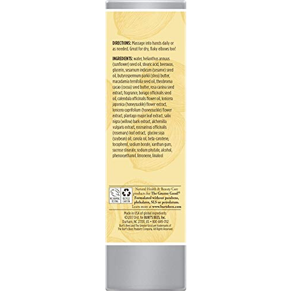 Burt's Bees Shea Butter Hand Repair Cream, 3.2 Oz (Pack of 3)