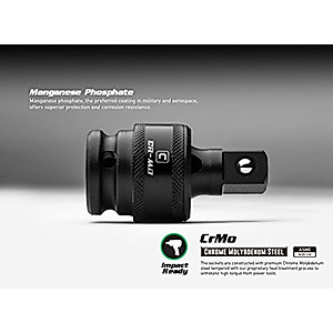 Capri Tools Premium Impact Universal Joint Set, CrMo, 3-Piece