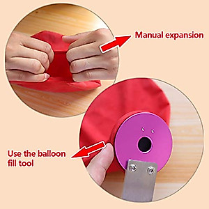 Balloon Stuffing Machine Balloon Stuffing Tool Kit Balloon Filling Tool for Christmas Birthday Wedding Party Art Balloons Decoration Supply