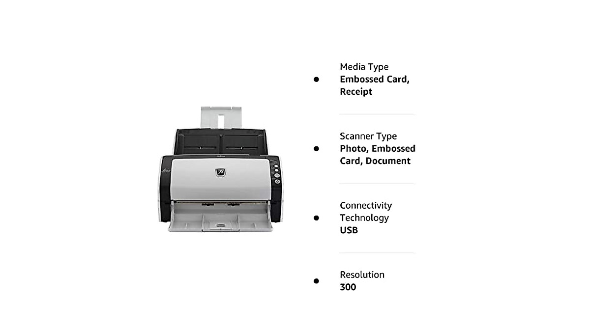 Get the FUJITSU fi-6130Z High-Speed Document Scanner (Renewed)