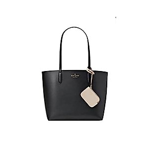 Kate Spade Ava Reversible Leather Tote (Black)