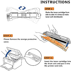 MaxColor 2 Pack Black TN-760 Toner Compatible TN760 High Yield Toner Cartridge Replacement for Brother DCP-L2550DW MFC-L2750DWXLL2750DW HL-L2370DW/DWXL L2350DW L2395DW L2390DW Printer,TN760-2PK