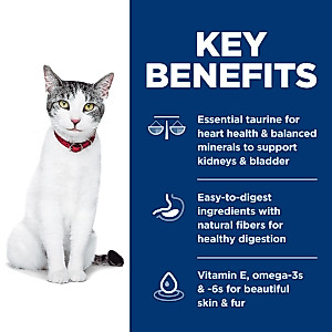 Hill's Science Diet Adult 11+, Senior Adult 11+ Premium Nutrition, Dry Cat Food, Chicken Recipe, 7 lb Bag