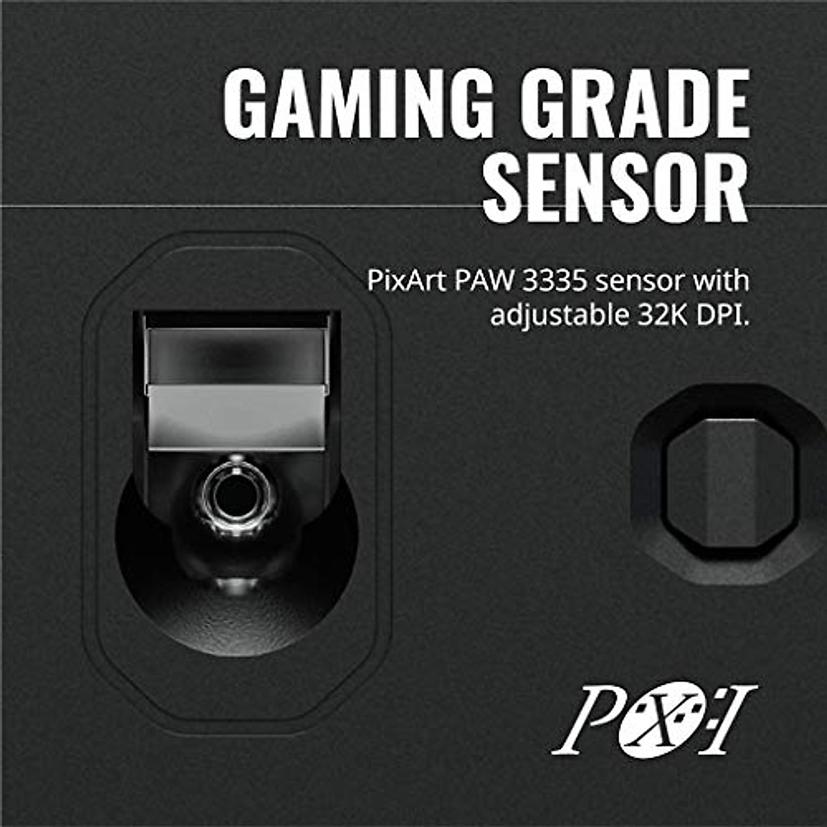 Cooler Master MM831 Gaming Mouse with 32000 DPI adjustable via software, 2.4GHz and Bluetooth Wireless, PBT Buttons, and Qi Charging Support