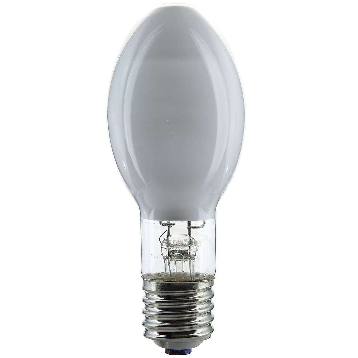 Sunlite 03670-SU MV100/DX/MOG H37 Mercury Vapor Lamp, 100 Watts, Mogul Base (E39), ED23, 8000 Hours Life, 4200 Lumen, Coated White Finish, 3600K