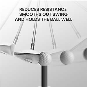 Golf Rubber Tees Driving Range 3 Pack 2.75" 3.0" 3.13" Different Size Professional Durable Tee Set for Indoor Outdoor Practice Range Mats (3 Pcs-Black (2.75”+3.0”+3.13”))