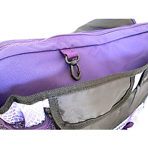High Sierra Tank Messenger Bag, Snake Dye/Deep Purple