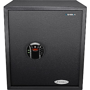 Barska AX12842 Large Biometric Fingerprint Keypad Security Home Safe 1.94 Cubic Ft , Black