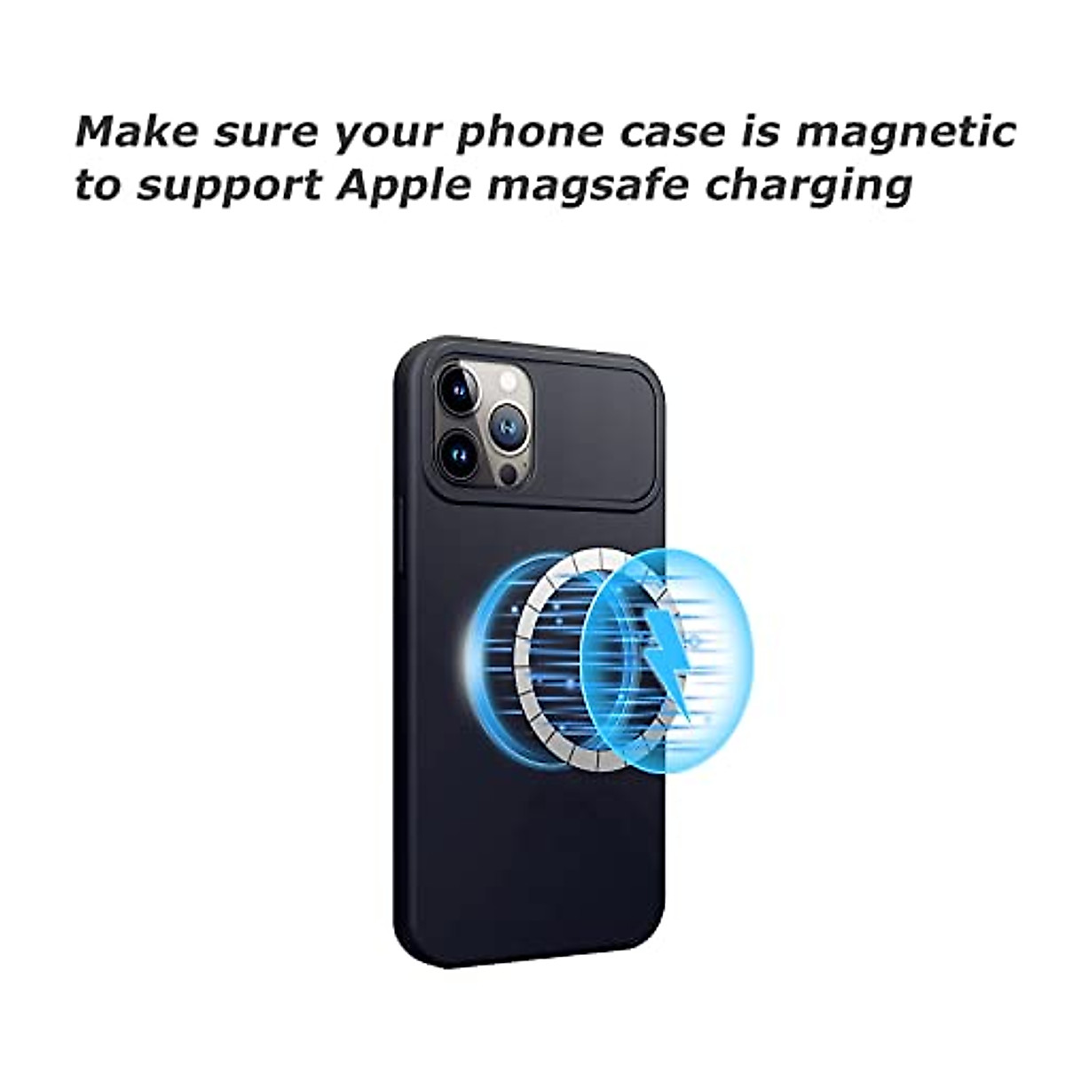 Adjustable Stand for MagSafe Charger/Apple Watch, Aluminum Phone Holder for iPhone 14 Plus 13 12 Pro/Pro Max/Mini and Apple Watch Series SE Ultra (Charger Not Included) (Silver)