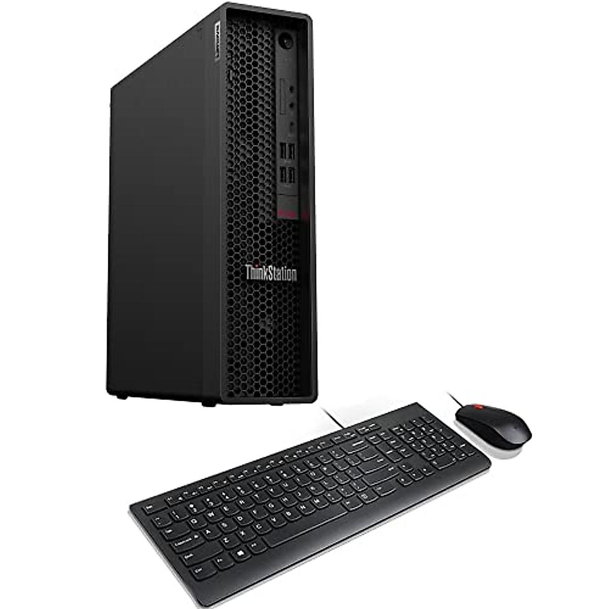 Lenovo ThinkStation P340 SFF Home & Business Mini Desktop (Intel i5-10500 6-Core, 32GB RAM, 1TB PCIe SSD + 2TB HDD (3.5), Intel UHD 630, USB 3.2, Display Port, Win 11 Pro) Refurbished (Renewed)