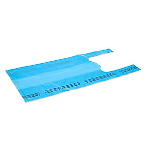 Nuby 100 Piece Disposable Diaper Sacks/Bags with Powder Scent, Blue