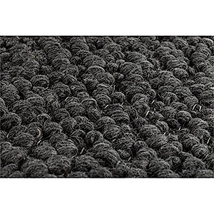 Addison Rugs Boulder Cobblestone Wool Area Rug, 2' x 3', Steel