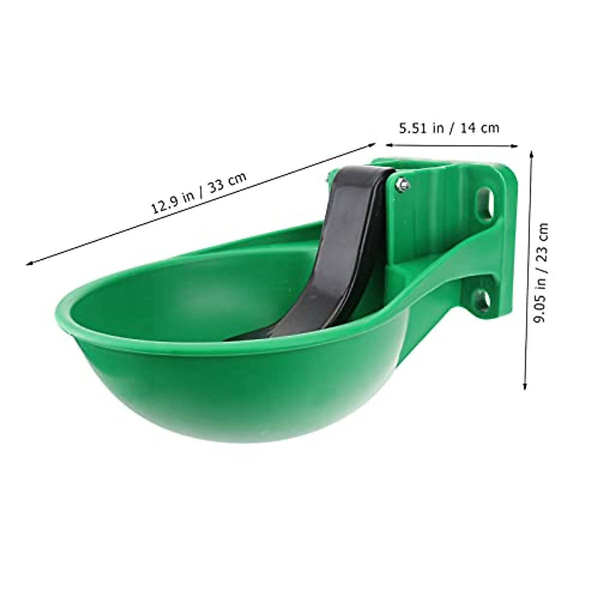 balacoo Automatic Livestock Waterer Bowl Horse Cattle Drinking Water Bowl Water Fountain Livestock Drinking Tools