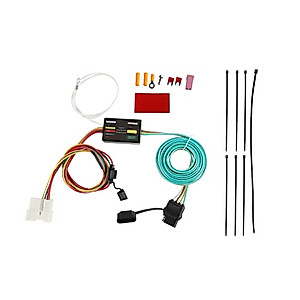 Oyviny Custom 4 Way Flat Trailer Wiring Harness 56291 for Honda Pilot 2016-2022/Honda Passport 2019-2022, Factory Tow Package Required