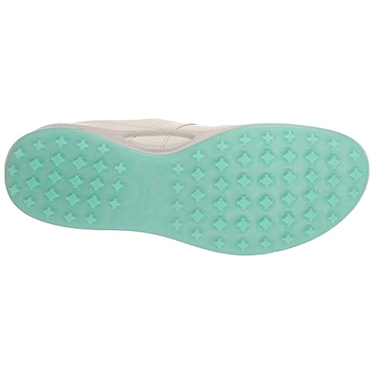 ECCO Women's Biom Hybrid Hydromax Water Resistant Golf Shoe, White/Concrete, 9-9.5