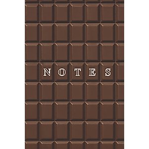 Notes: Chocolate Bar Notebook, Candy Bar Journal for Kids, Gift for Chocolate Lovers, Chocolate Themed Party Favor for Kids