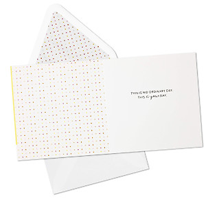 Hallmark Signature Birthday Card (Dog with Balloons)