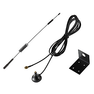 High Gain Long Range 4G LTE Outdoor Cellular 9dBi Magnetic Base Antenna Compatible with Spypoint Link Micro EVO Solar Hunting Wildlife Game Trail Cameras Mobile Security Camera（Pack of 2）, Eifagur