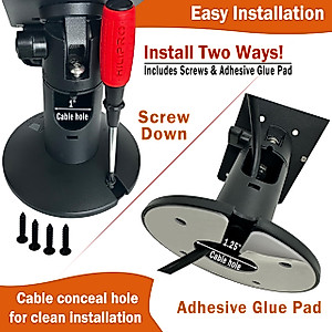 Hilipro Swivel Stand for Pax A35 Credit Card Payment Machine Terminal Pin pad - Complete POS Kit - Sturdy and Durable contactless Payment Stand