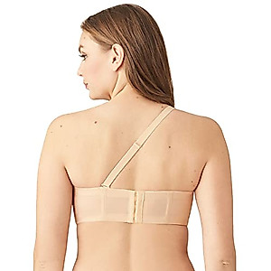 Wacoal Women's Red Carpet Full Busted Strapless Convertible Bra, Natural Nude, 44DDD