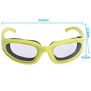 Onion Goggles Tears Onion Glasses Cutting Chopping Eye Protect Onion Cutting Goggles, Remove Fumes/Smoke/Steam/Vegetable Irritations, Cooking BBQ Kitchen Goggle for Cutting