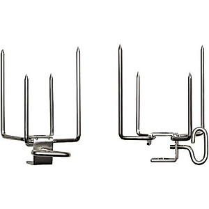Napoleon 69001 Commercial Quality Forks Grill Rotisserie, Stainless Steel