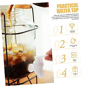 DOITOOL 2 Sets Cold Kettle Faucet Water Machine Dispenser for Home Water Jug Spout Home Water Dispenser Buckets Spigot for Beverage Dispenser Cooler with Spout Multi-function Water Faucet