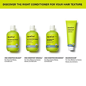 DevaCurl One Condition Original Rich Cream Conditioner, Soft Lemongrass, 12 fl. oz.