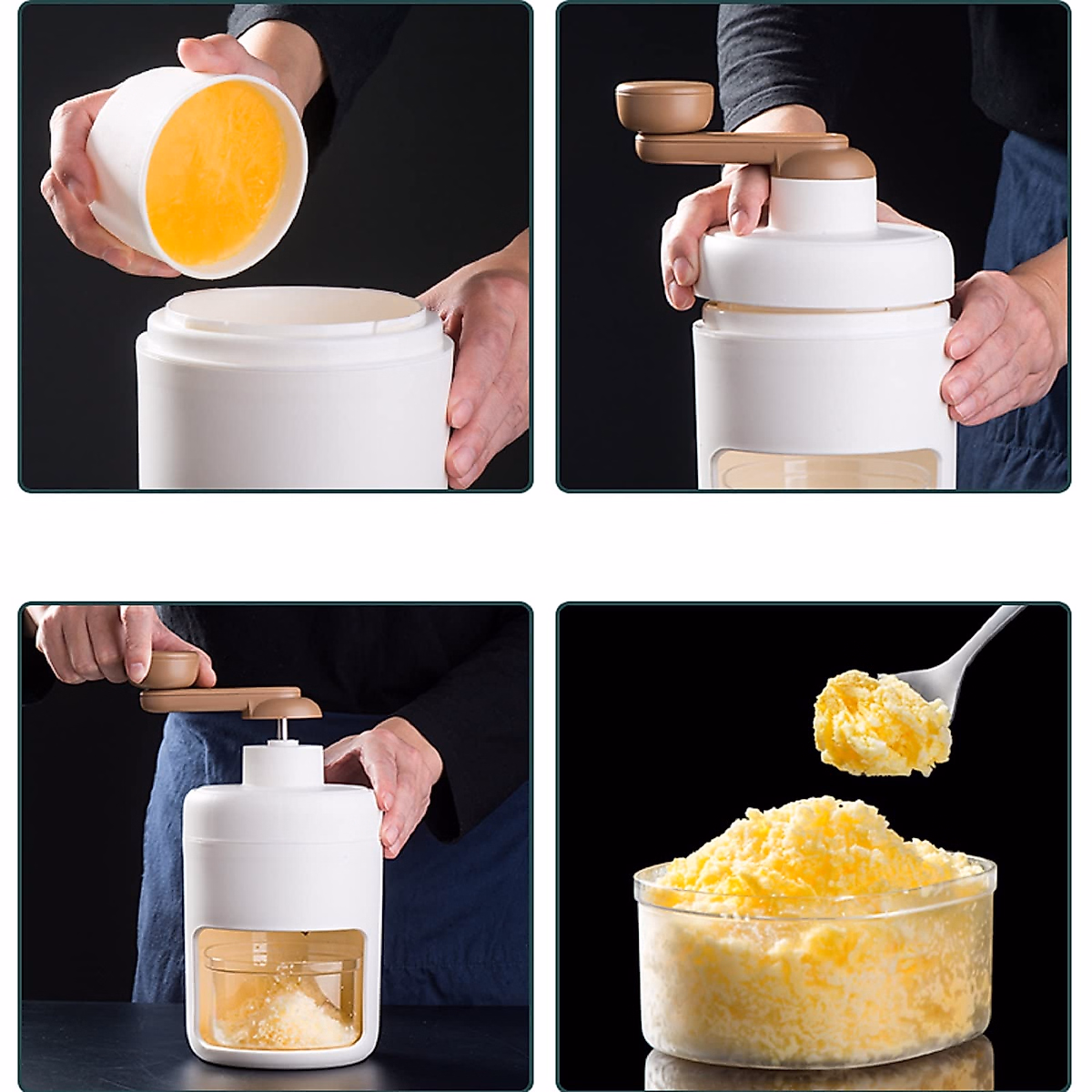 3Pcs Ice Molds for Shoxil Shaved Ice Machine