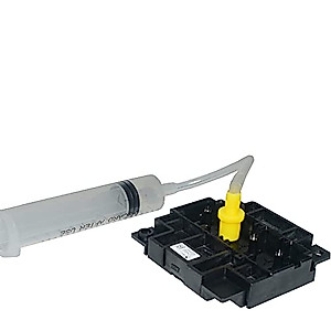 JEJEMI Printhead Cleaning Kit for Epson Canon Brother Lexmark Hp Printer Fluid Sublimation Ink Pigment Dye 3.4oz 100ml, Transparent