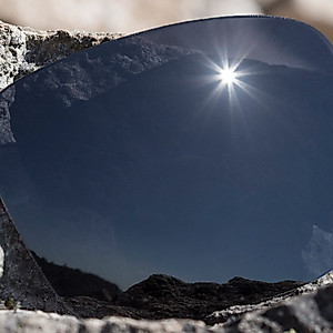 Revant Replacement Lenses Compatible With Oakley Scalpel (Low Bridge Fit), Non-Polarized, Stealth Black