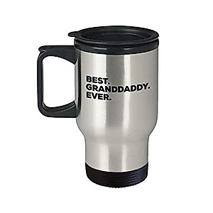 SpreadPassion Granddaddy Travel Mug - Best Granddaddy Ever - Granddaddy Gifts