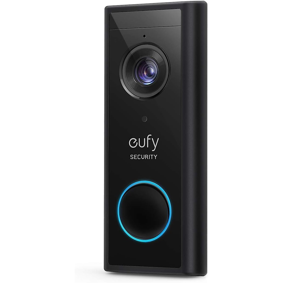 eufy - Security Smart Wi-Fi Add On Video Doorbell 2K - Black (Renewed)