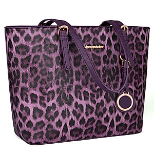 Montana West Purses and Handbags for Women 3pcs Hand Bags Tote Purse and Wallet Set Shoulder Satchel Bag for Women Leopard Print gifts MWC3-G055PP