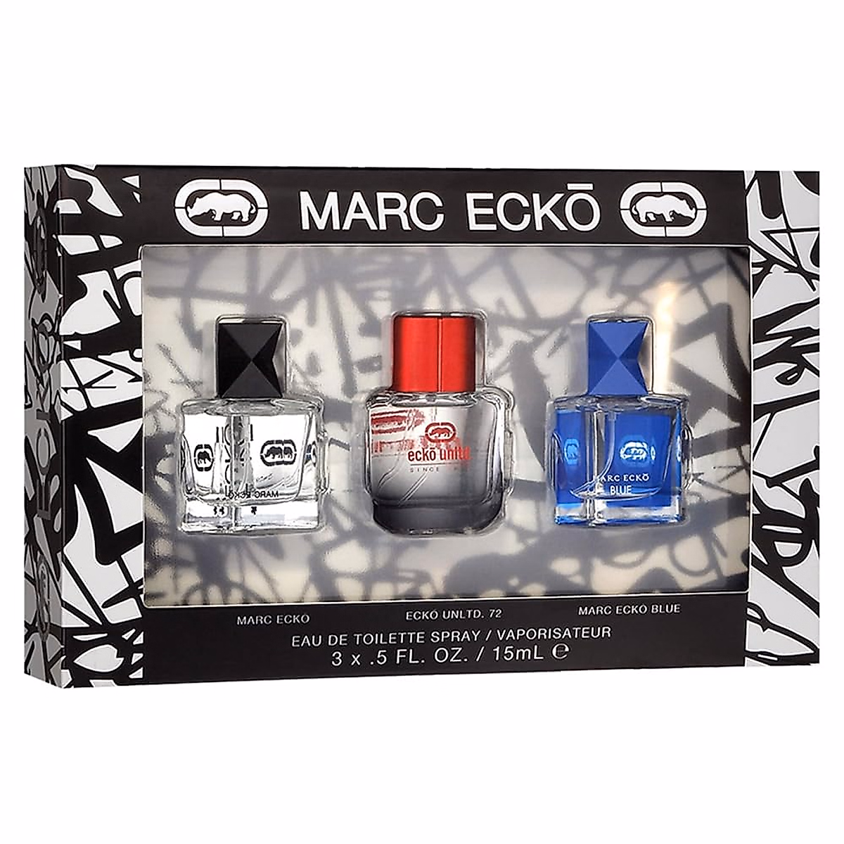Marc Ecko 3-Piece Men's Perfume Coffret Set - Eau de Toilette