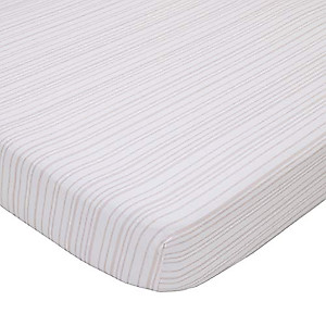 NOJO Growing Wild Grey, Orange, Green and White 8 Piece Jungle Safari Crib Bedding Set with Comforter, 2 Fitted Crib Sheets, Dust Ruffle, Diaper Stacker, Decorative Pillow, Baby Blanket