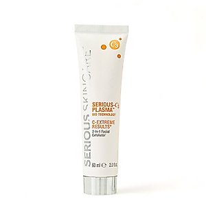 Serious Skincare - C3 Vitamin C - C-Extreme Results Facial Exfoliator - Skin Renewing Resurfacing Treatment - Smoother Radiant Skin - Face, Neck, Hands Rejuvenator - 2 fl. oz