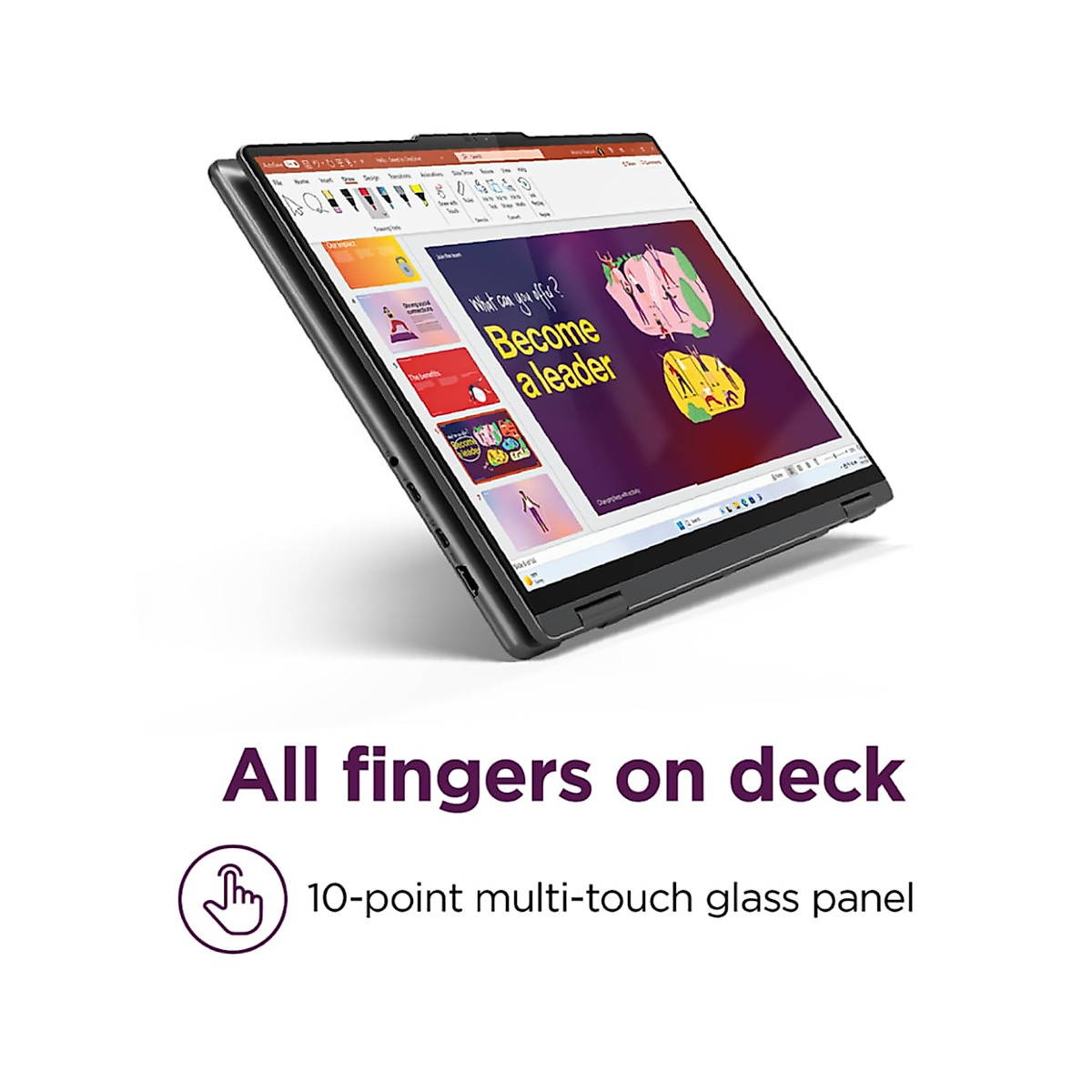 Lenovo 2024 Yoga 7i 2-in-1 Slim Laptop, 16" WUXGA Touchscreen, Ultra 7 155U (Beats i7-1335U), Backlit KB, FP Reader, Thunderbolt 4, TÜV, Win11Pro, w/AI Copilot & Stylus Pen(16GB RAM|1TB SSD)