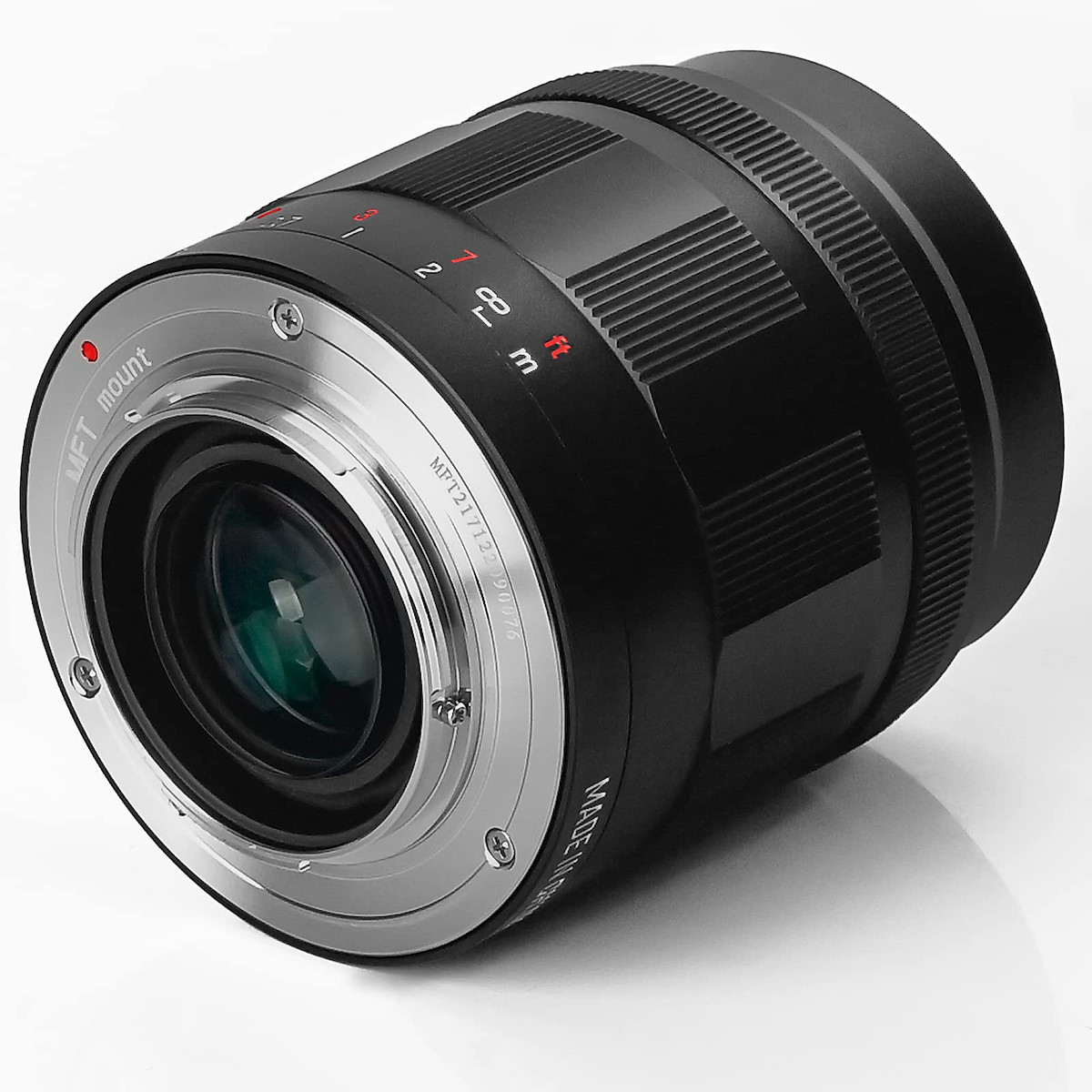 Meike 35mm f0.95 Large Aperture Manual Focus Prime Fixed Lens APS-C Compatible with Panasonic Lumix Olypums M43 Mount Mirrorless Cameras GH4 GH5 GH6