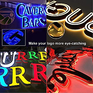 YUNBO 20Pcs WS2811 RGB LED Module Lights DC 12V SMD 5050 Addressable Dream Color RGB LED Module Waterproof IP65 LED Storefront Lights with Tape Adhesive Backside（with Controller and Remote Control）