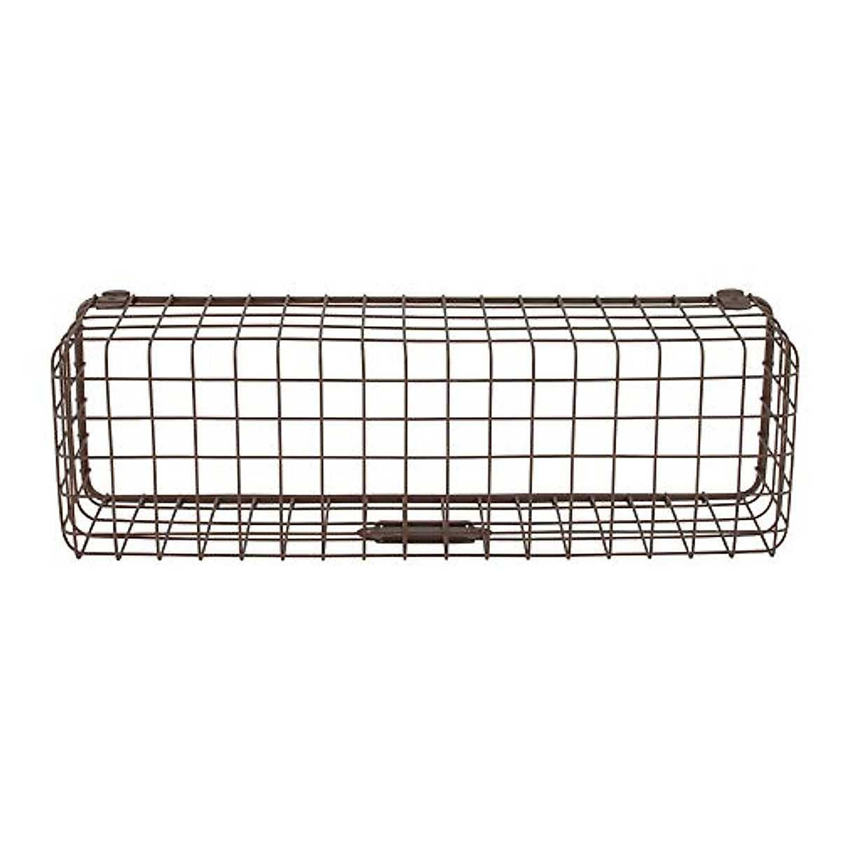 Spectrum Diversified Vintage Wall Mount Basket, Bronze, 2 Ounce