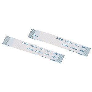 NSLikey 2Pcs L Left Handle Button Board Cable for PS5 V2.0 BDM-020 L1 L2 R1 R2 Connect Ribbon Flex Cable (2PCS Left)