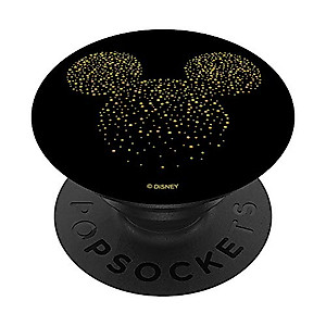 Disney Mickey Mouse Yellow & Orange Dotted Gradient PopSockets PopGrip: Swappable Grip for Phones & Tablets