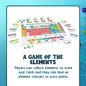 Periodic: A Game of the Elements | Periodic Table Board & Card Game About Atoms, Elements & Compounds | A Strategy Board Game for Gamers & Educational Science Game for Kids or Family Game Night